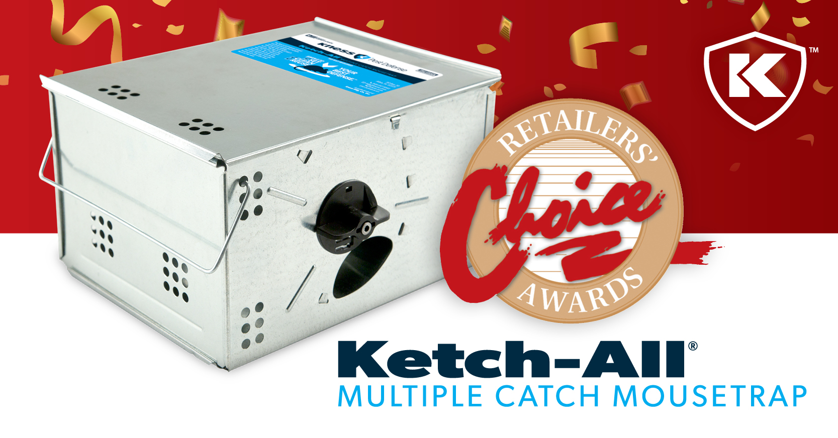 Kness’ Ketch-All Mousetrap Captures Retailers’ Choice Award | Kness